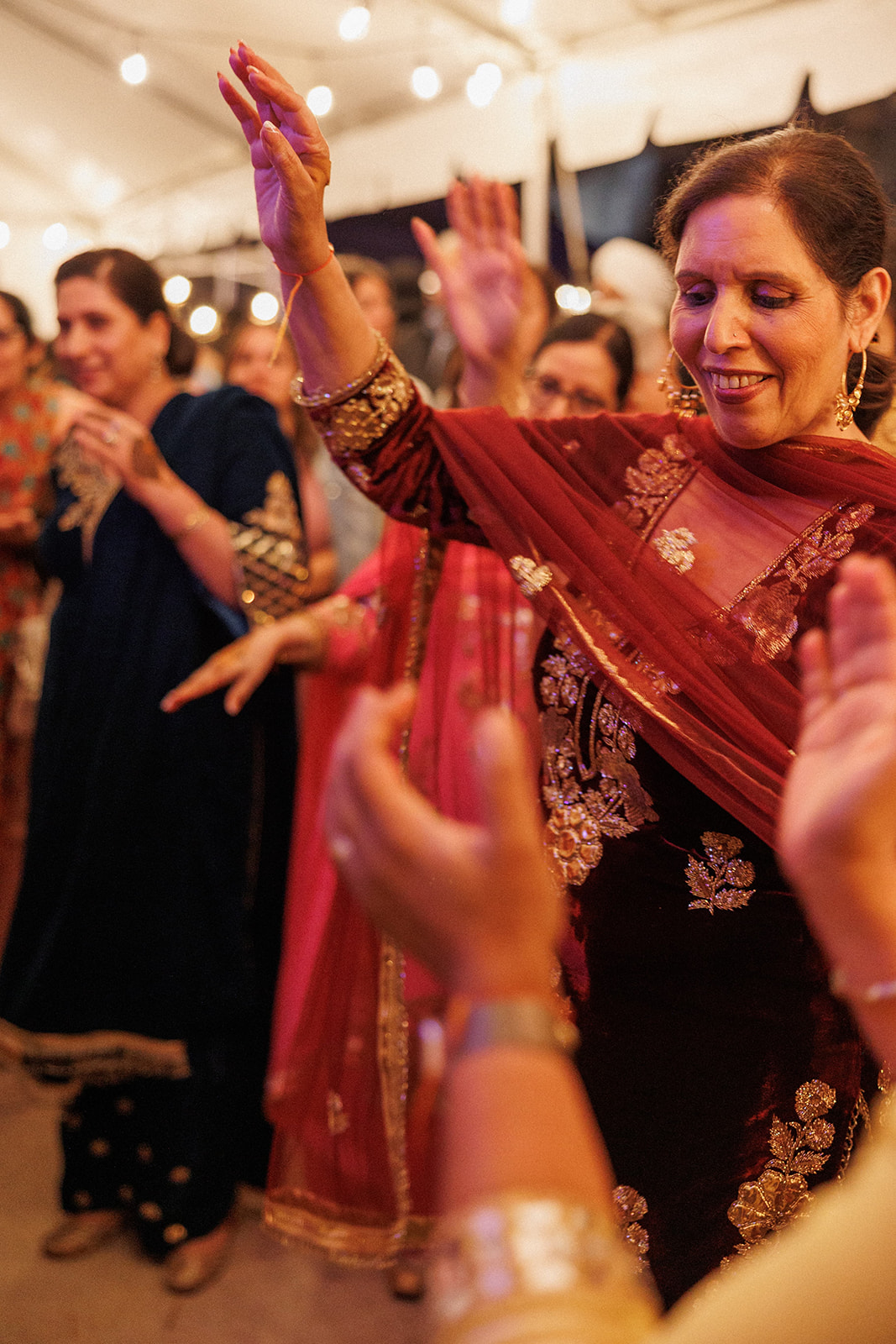 Vibrant Indian Wedding Celebration at The Harper - erinmartonphoto.com