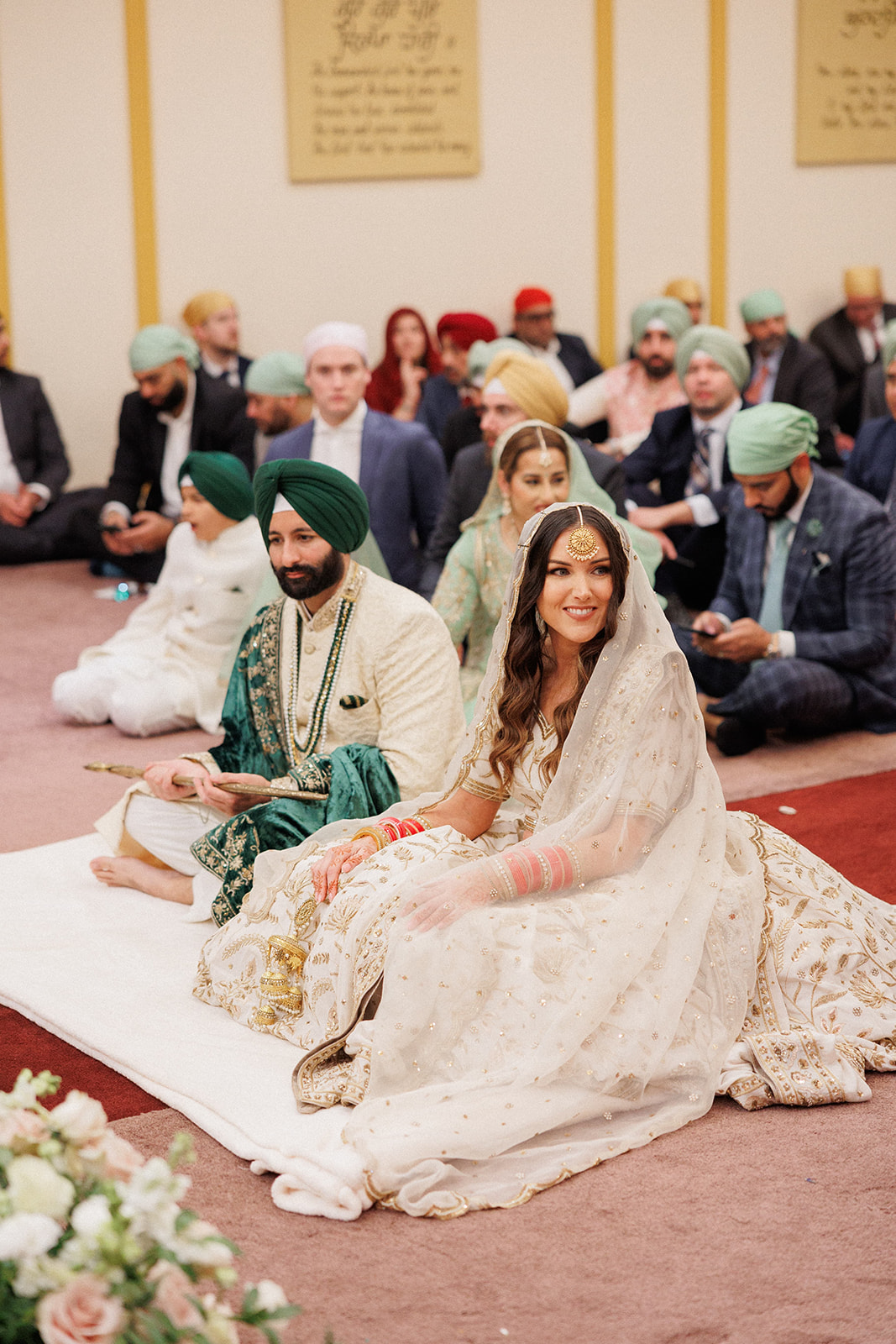 Vibrant Indian Wedding Celebration at The Harper - erinmartonphoto.com